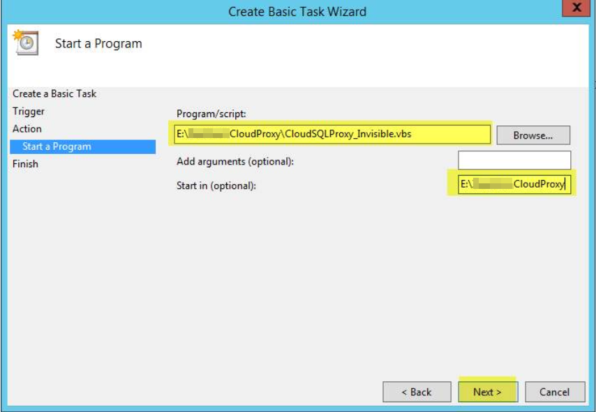 Cloud SQL Proxy as Windows Task – Simplyfies